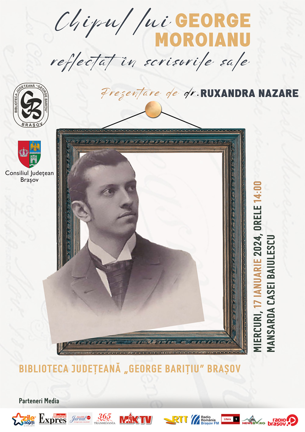 Chipul lui George Moroianu reflectat în scrisorile lui - Biblioteca ...